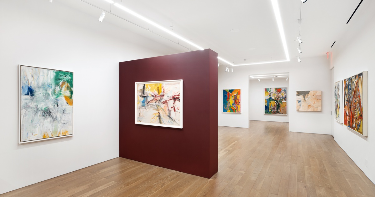 Artnet News | Mary Abbott, Uptown Debutante Turned Abstract ...